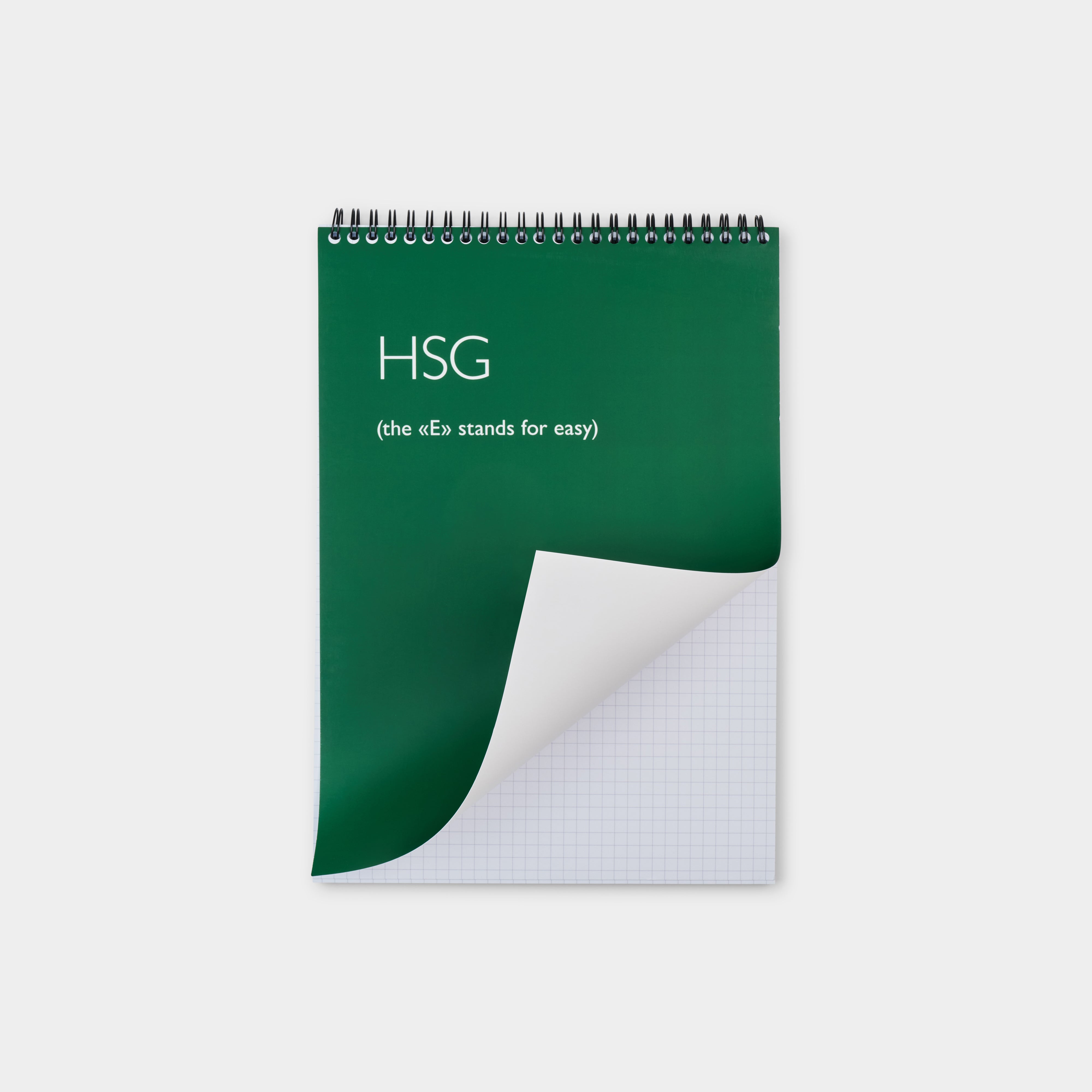 HSG Notizblock: HSG e stands for easy – HSG Shop GmbH